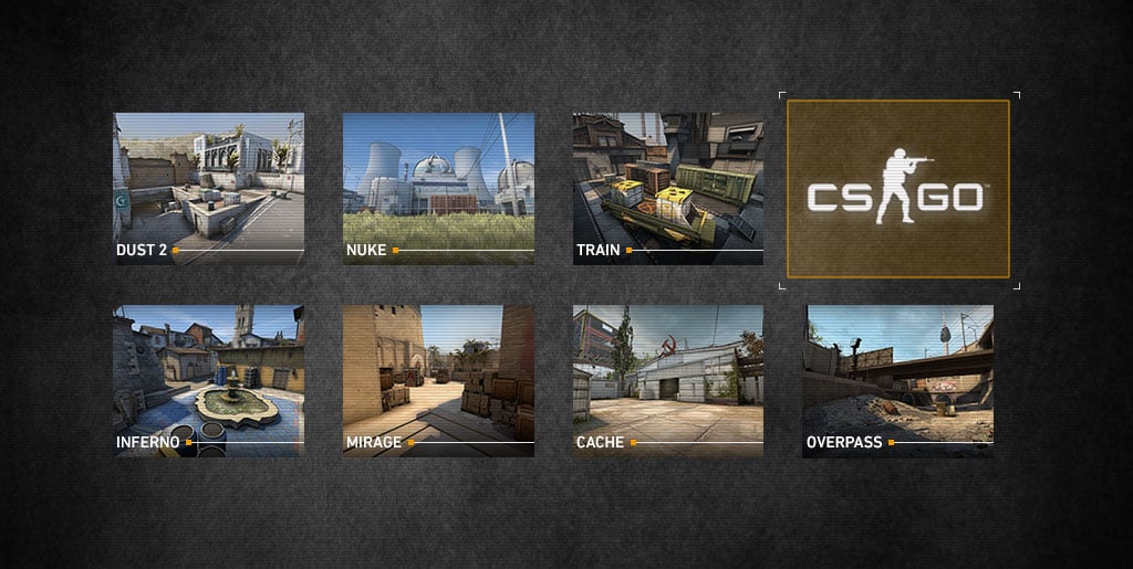 Most popular CSGO maps - SteamAnalyst.com